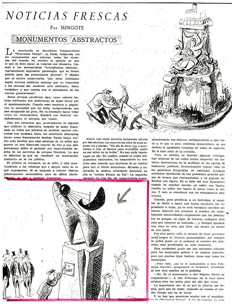 Monumentos Abstractos - Noticias Frescas en ECC Arte y Coleccionismo